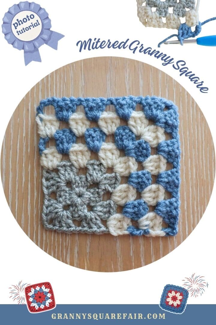 V-Stitch Granny Square — Three Colors – grannysquarefair.com